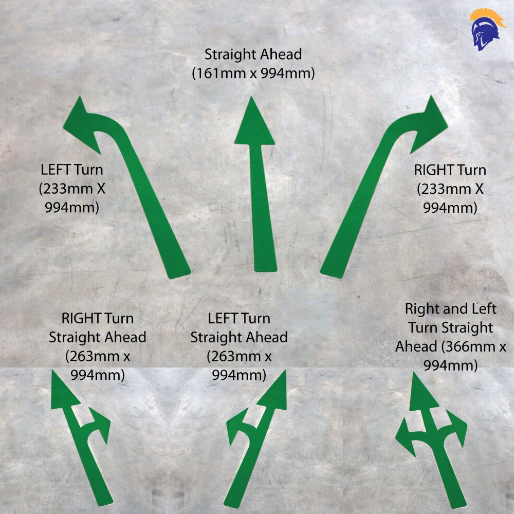 Floor Arrows Stickers from INVICTUS TAPES
