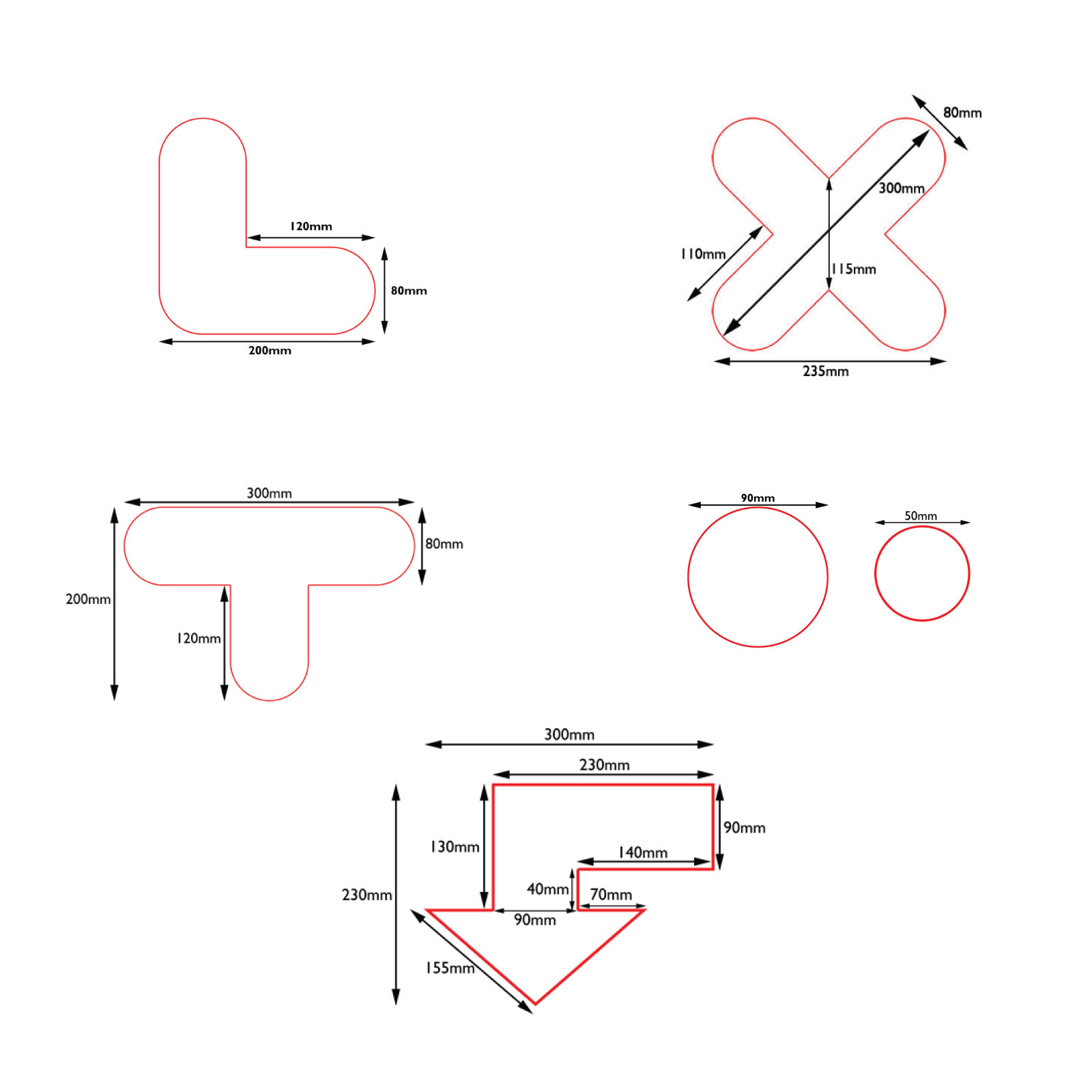 Floor Marker from INVICTUS TAPES