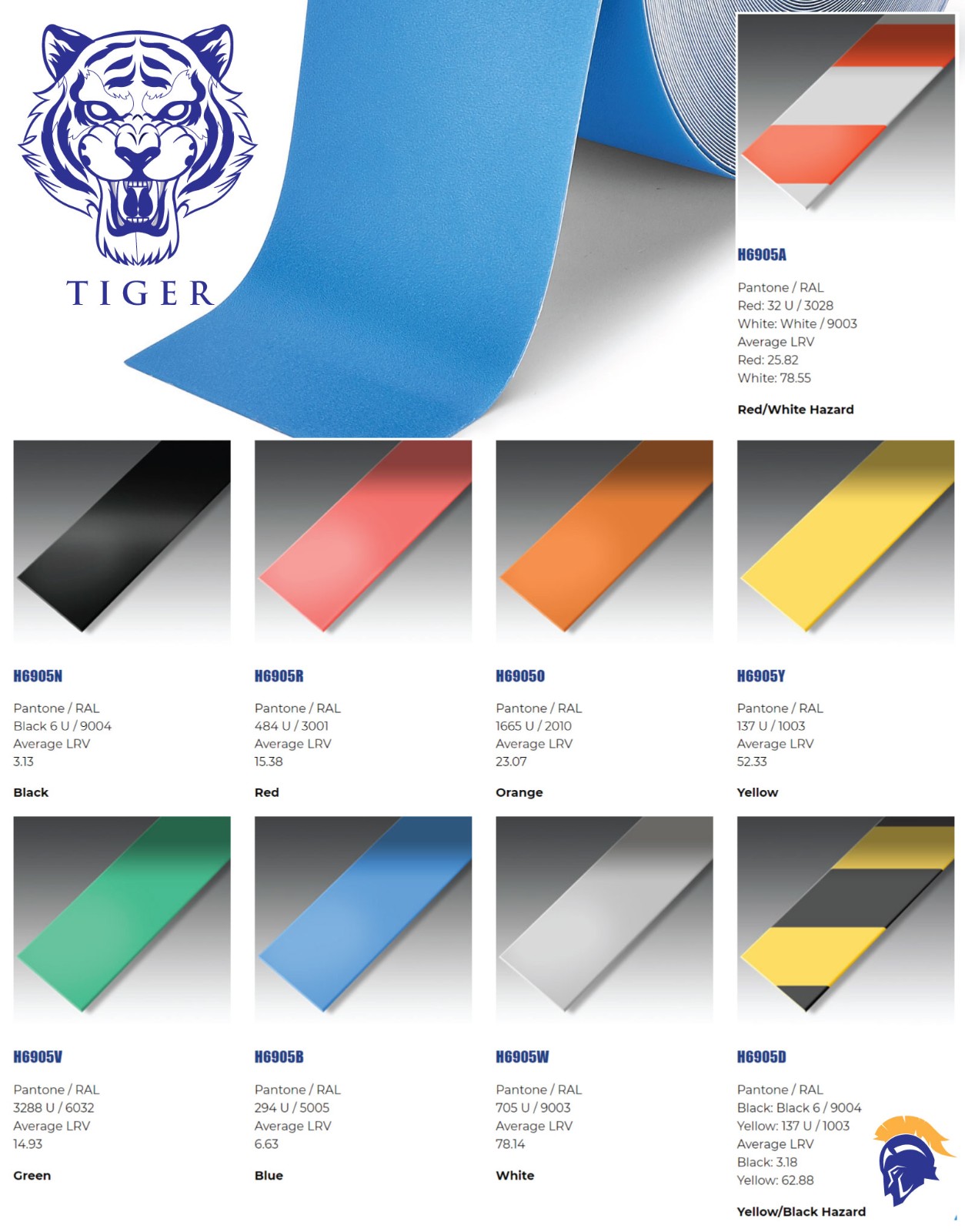 Floor Number Signage from INVICTUS TAPES