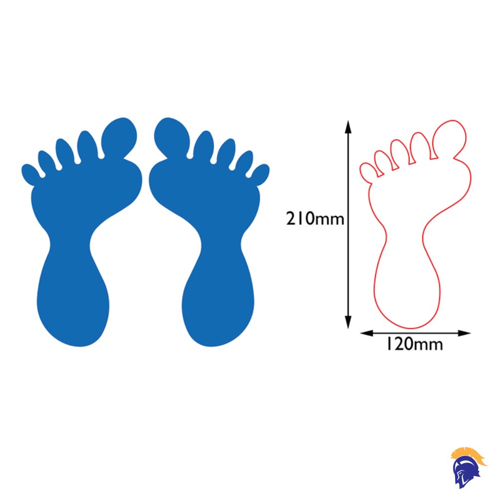 Foot Print Visual Management from INVICTUS TAPES