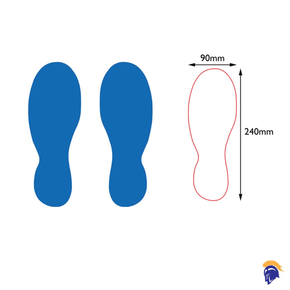 Footprints Stickers from INVICTUS TAPES