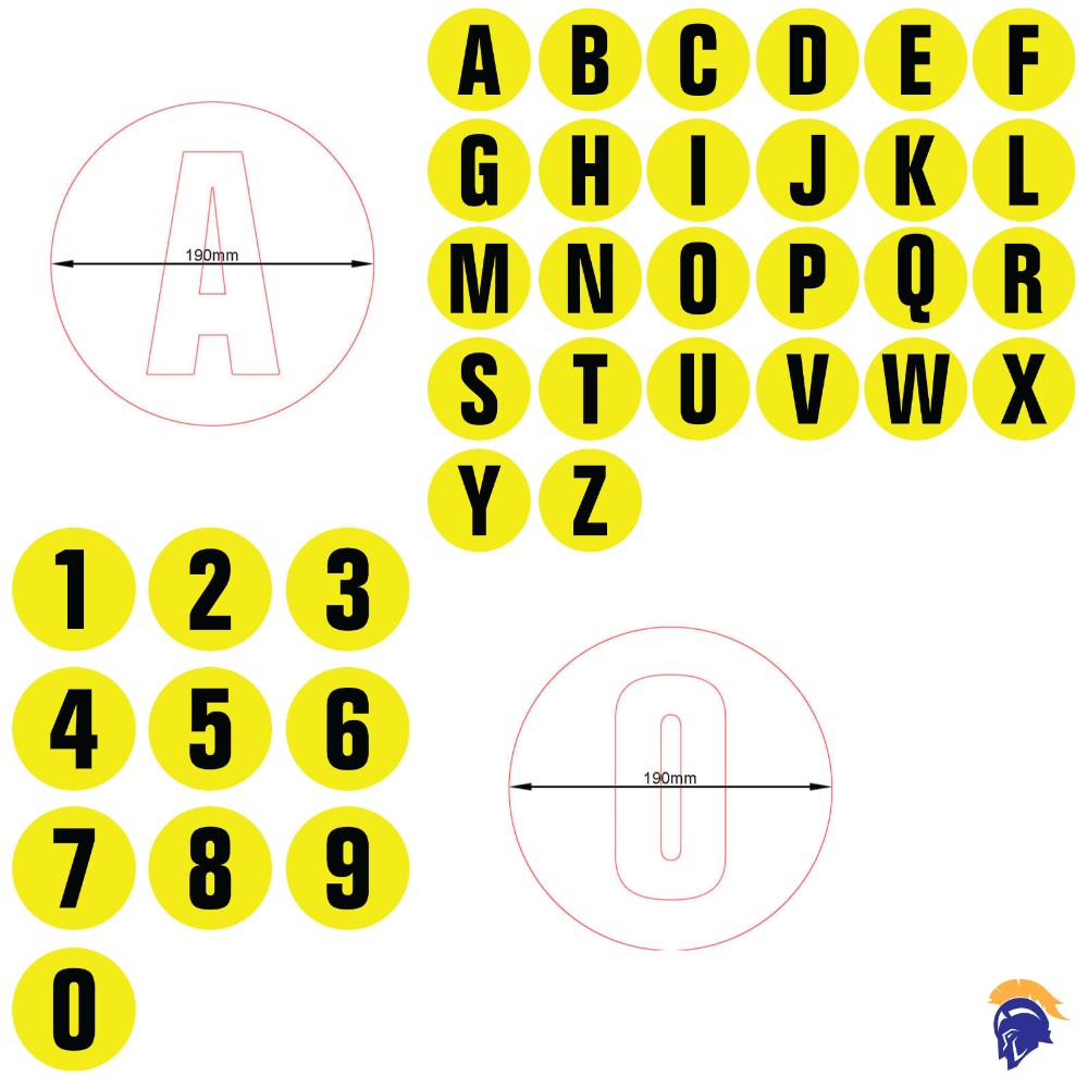 Industrial Floor Markers from INVICTUS TAPES