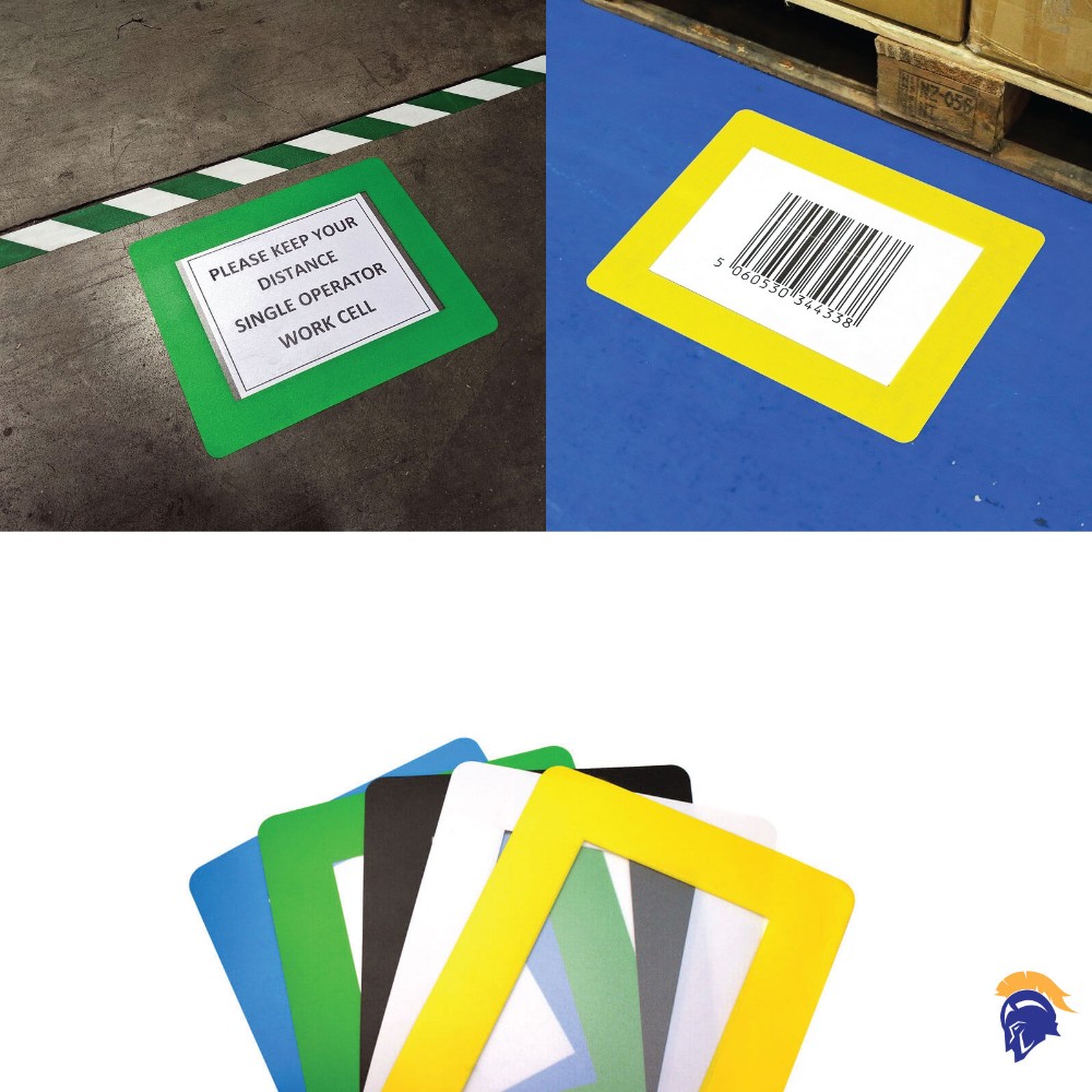 Warehouse Floor Signs from INVICTUS TAPES